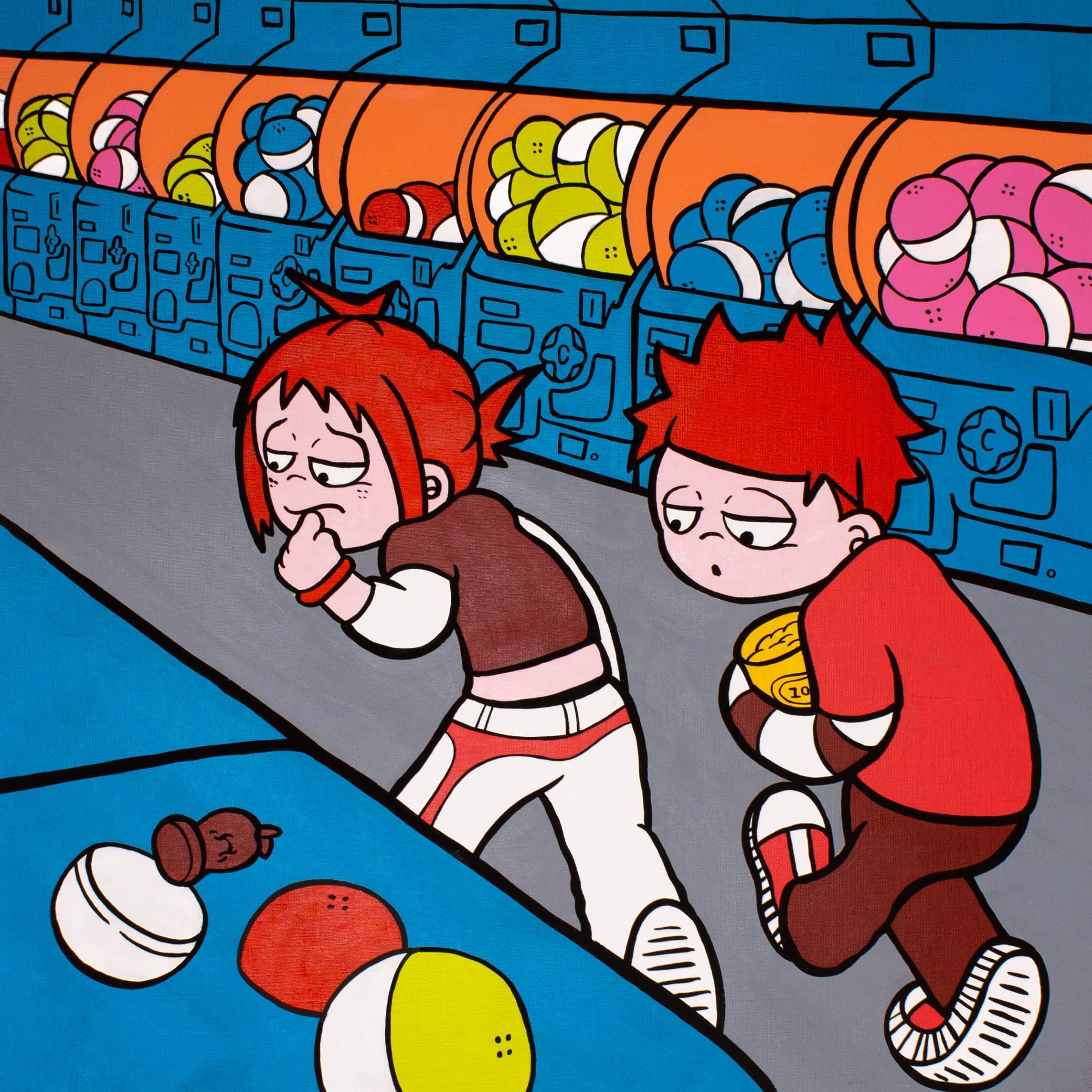 「Everyday life of the Capsule toy kids!」前田花菜｜桑沢2023｜桑沢卒展アーカイブ